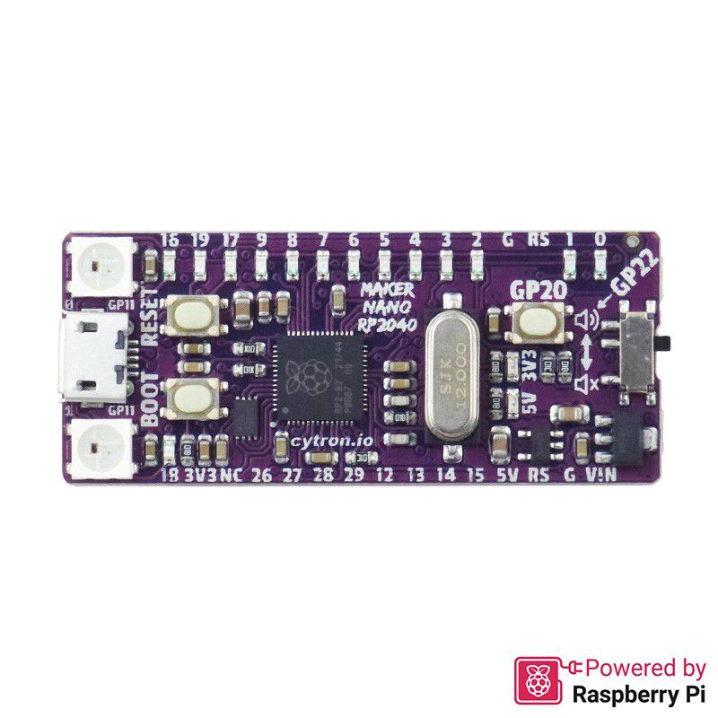 Maker Nano RP2040: Simplifying Projects with Raspberry Pi RP2040